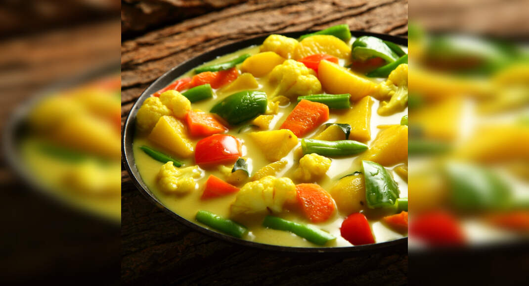Kerala Vegetable Stew Recipe: How to Make Kerala Vegetable Stew Recipe ...