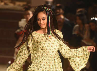 Dramatic dreadlocks rule at Pero’s AIFW show! - Times of India