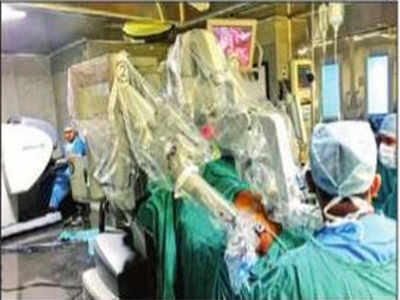 Robotic spleen surgery saves low-sugar patient | Hyderabad News - Times ...