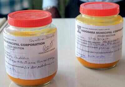 110 kg stale mango juice destroyed | Vadodara News - Times of India