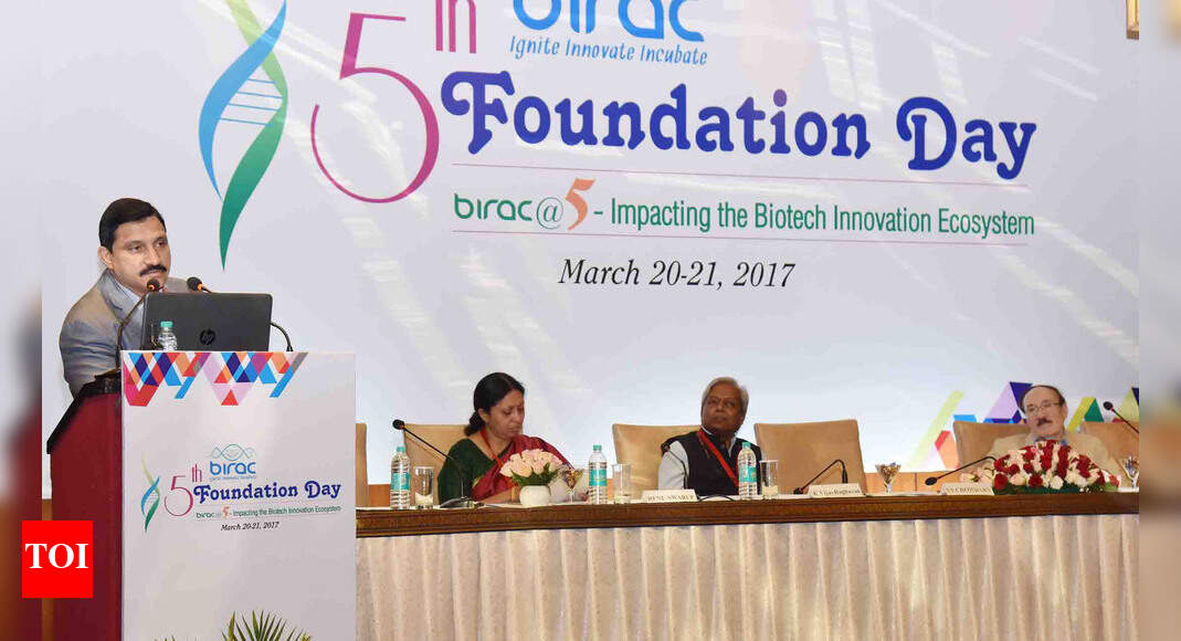 Govt aims to make India a Global Biotech Hub by 2020 - Times of India