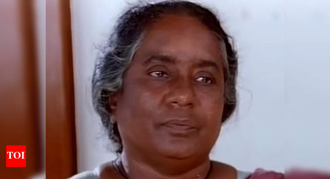 Veteran actress Meena Ganesh accuses her son of domestic violence ...