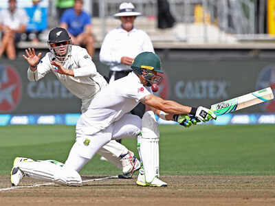 New Zealand v South Africa: Is this the greatest catch at short leg ...