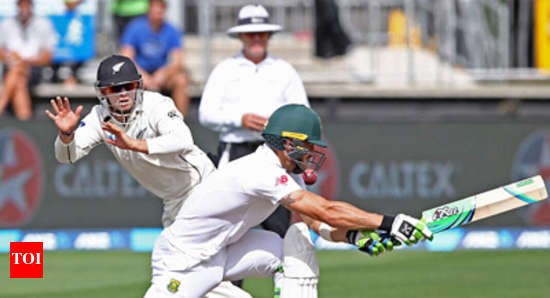 New Zealand v South Africa: Is this the greatest catch at short leg ...