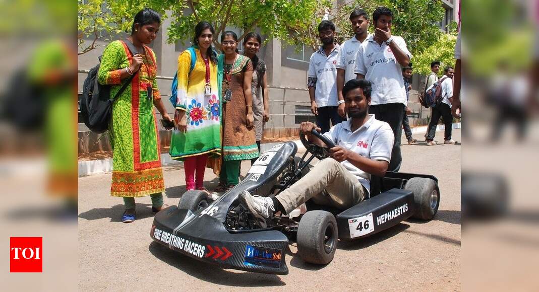 A rocking tech fest at GNIT | Hyderabad News - Times of India