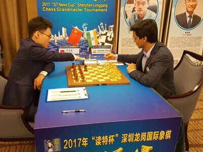 Harikrishna: Harikrishna fights for a draw against Yu in Shenzhen ...