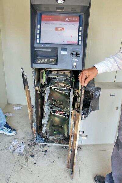 ATM thief arrested in Haryana, gang busted | Rajkot News - Times of India