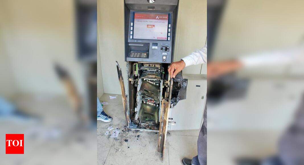 ATM thief arrested in Haryana, gang busted | Rajkot News - Times of India