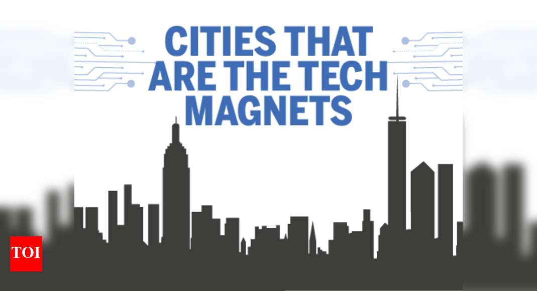 Infographic: The world’s top tech cities - Times of India