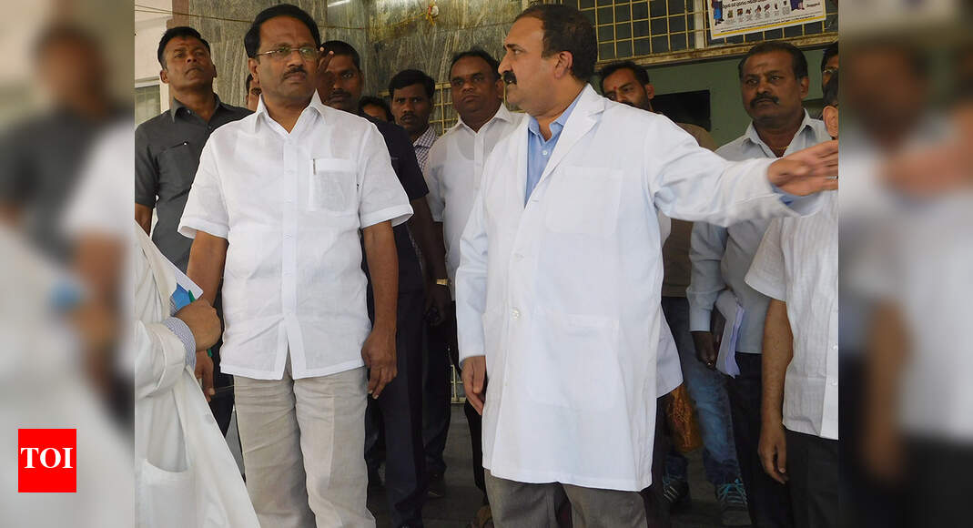Laxma Reddy returns to Gandhi Hospital, but in denial mode | Hyderabad ...