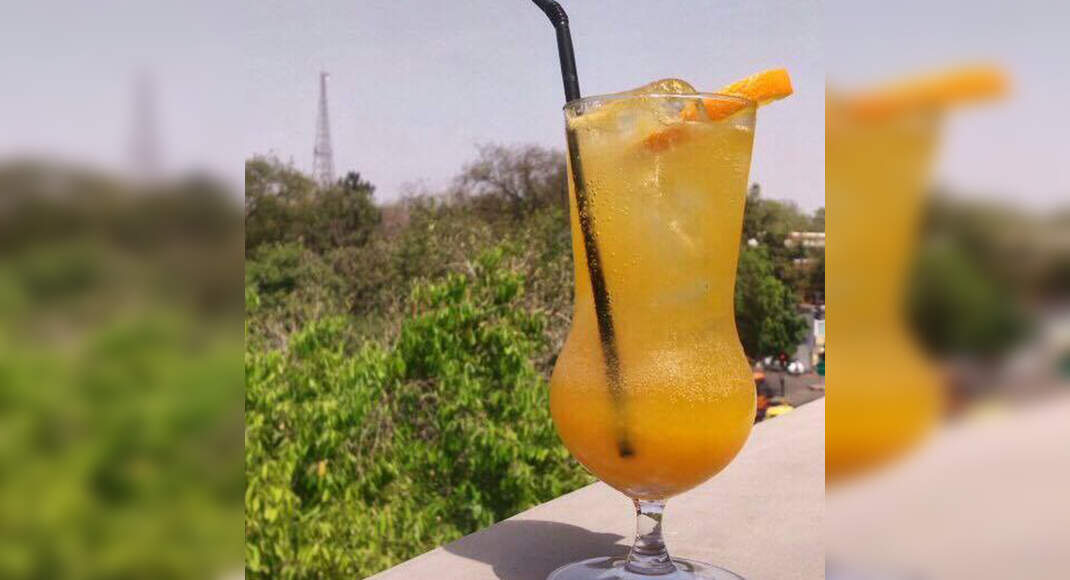 Orange and Basil Twister Recipe: How to Make Orange and Basil Twister ...