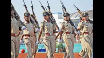 Woman with baby shows up for sub-inspector training | Ahmedabad News ...
