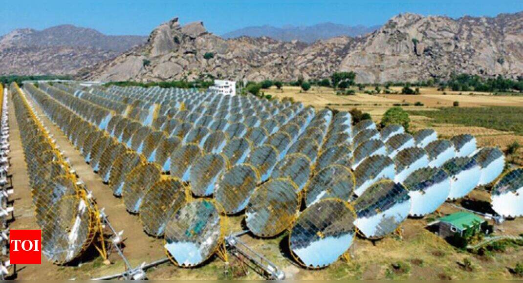 Mt Abu boasts of a solar plant that delivers power on demand! | Udaipur ...