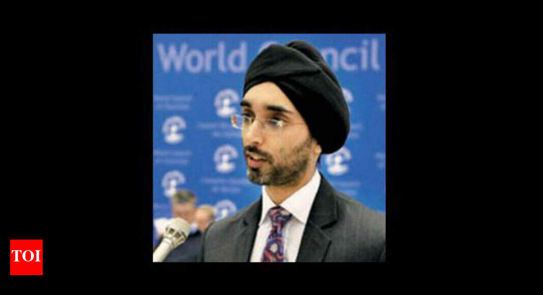 London barrister becomes youngest Sikh to receive OBE - Times of India