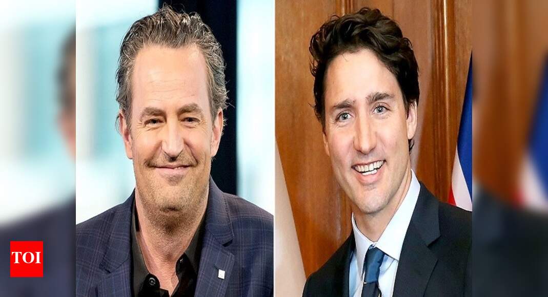 Justin Trudeau challenges Matthew Perry for a fight match - Times of India