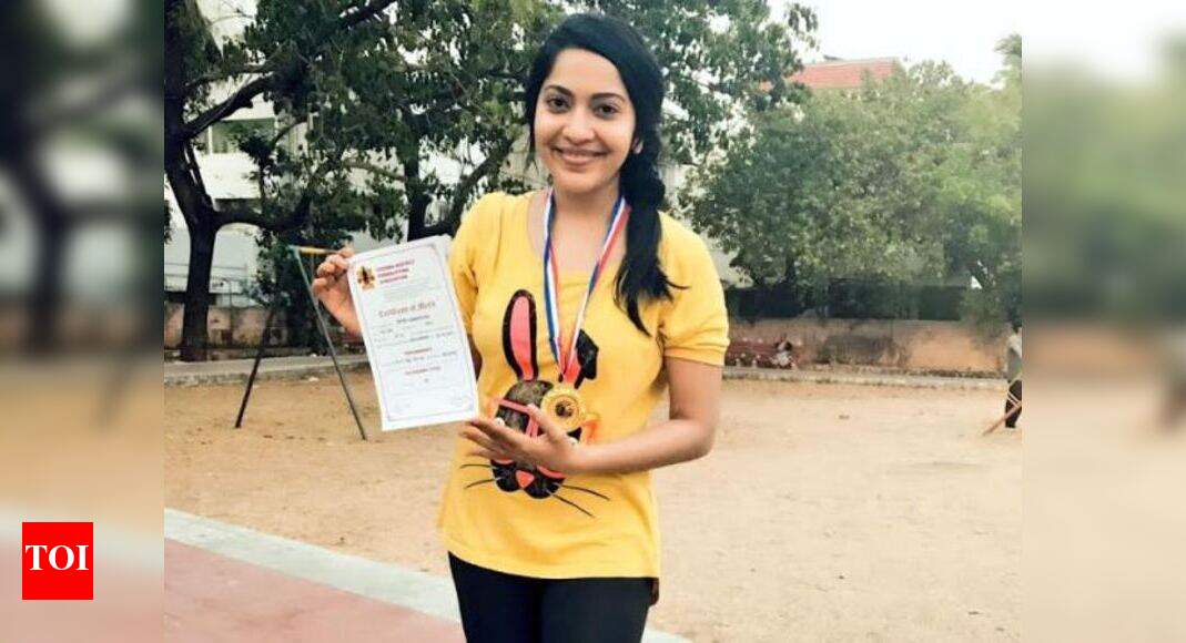 Ramya wins medal, again! | Tamil Movie News - Times of India