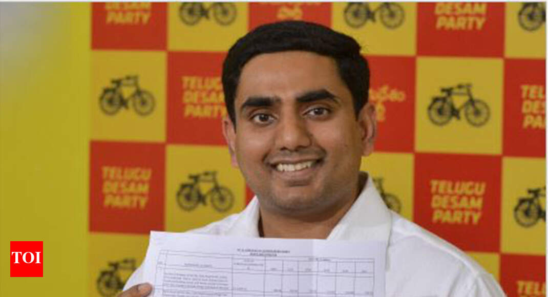 Sonrise in AP: Lokesh new IT, panchayat raj minister | Vijayawada News ...