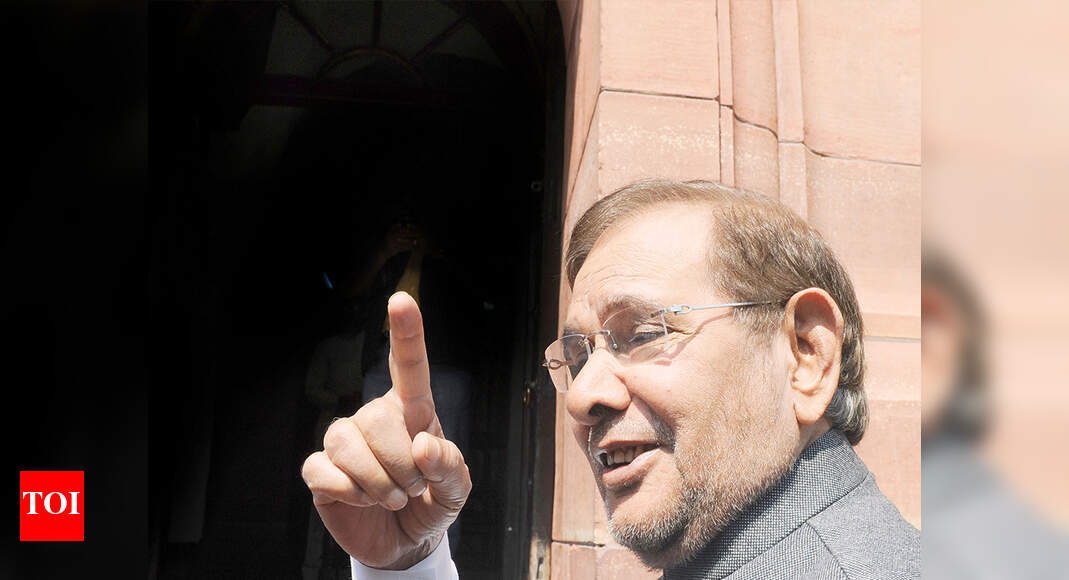 Ignoring admin’s letter, Sharad Yadav attends talk at JNU | Delhi News ...