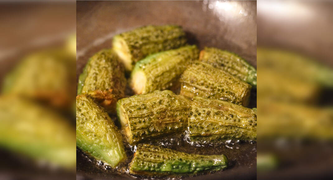 Bitter Gourd Fry Recipe: How to Make Bitter Gourd Fry Recipe | Homemade ...