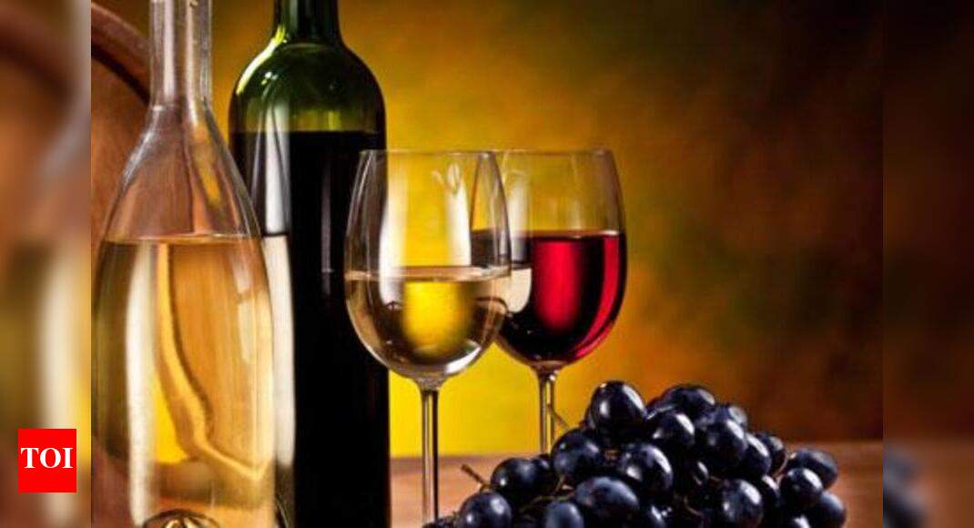 Drinking wine exercises brain more than math - Times of India