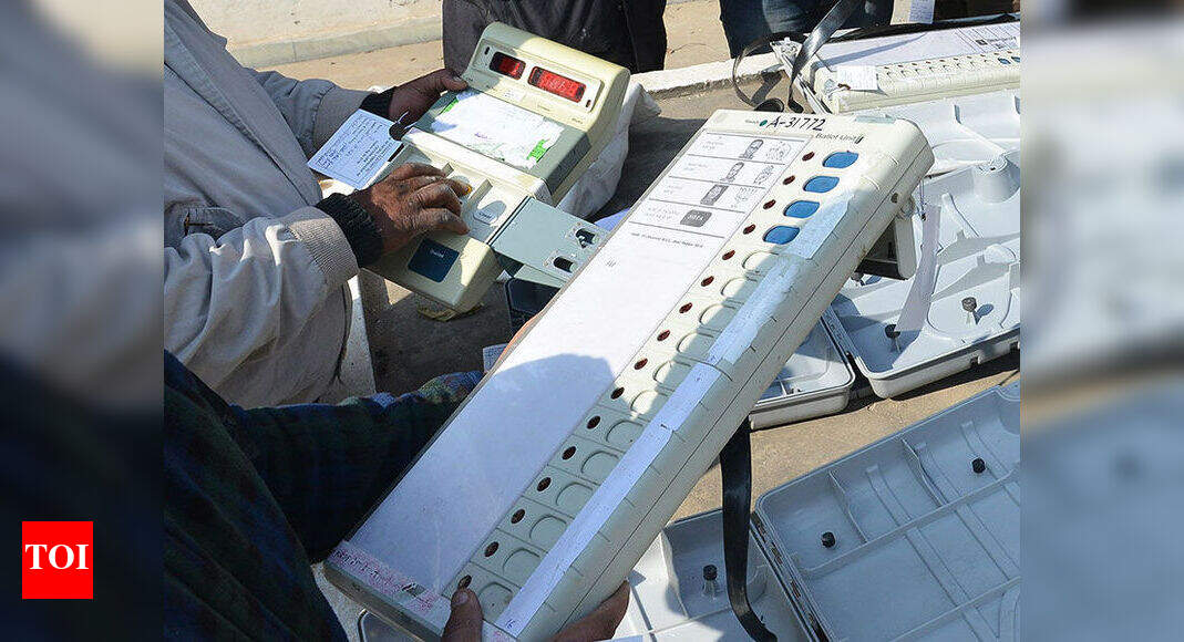 No anomaly or tampering found in EVM, VVPAT used during demonstration in Bhind: EC | India News ...