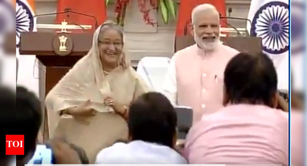 Why Narendra Modi and Sheikh Hasina laughed and laughed, for a whole ...