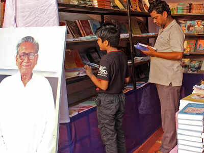 Special stall by readers of noted writer Manoj Das draws huge crowd in ...