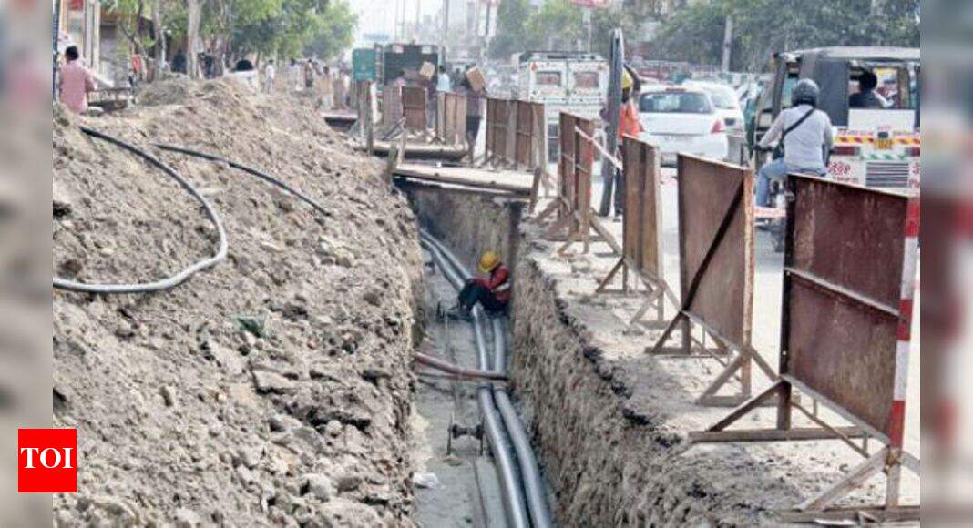 Digging frenzy but no hurry to repair | Delhi News - Times of India