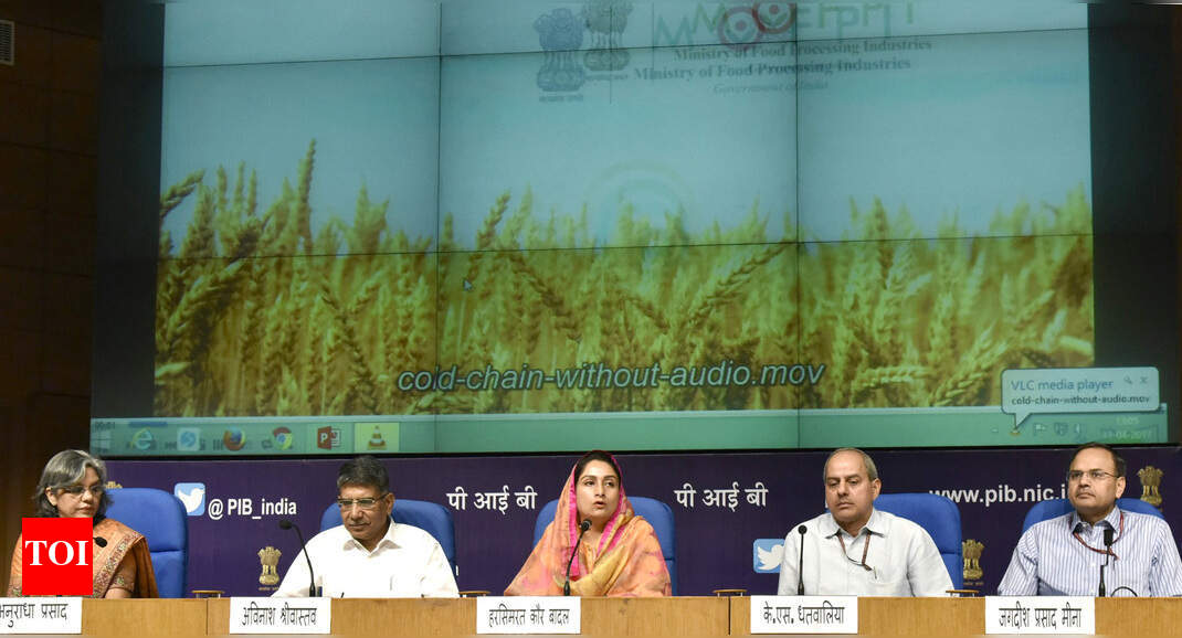 Integrated Cold Chain Projects are boon for economy - Times of India