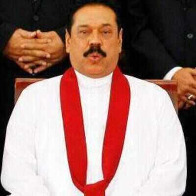 mahinda rajapaksa - Times of India