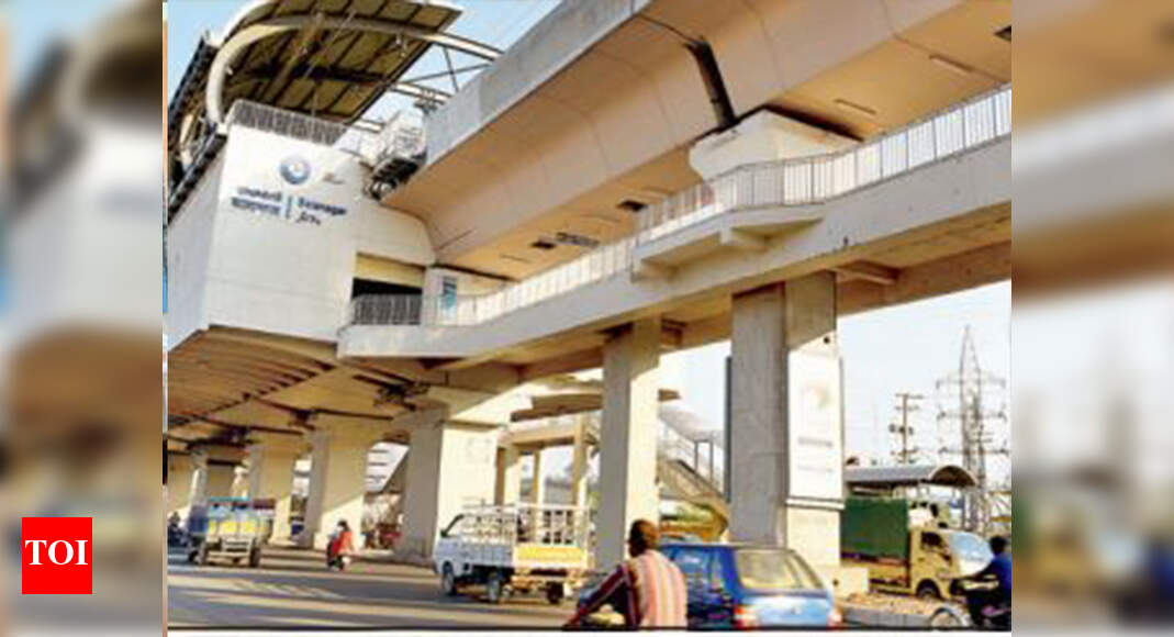 Hyderabad Metro Rail Limited: Hyderabad Metro stations: Take a walk if ...
