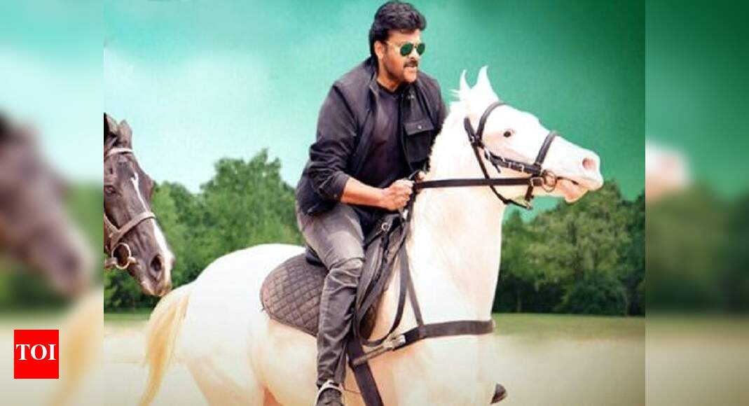 Megastar Chiranjeevi currently is mastering his Horse-riding skills ...
