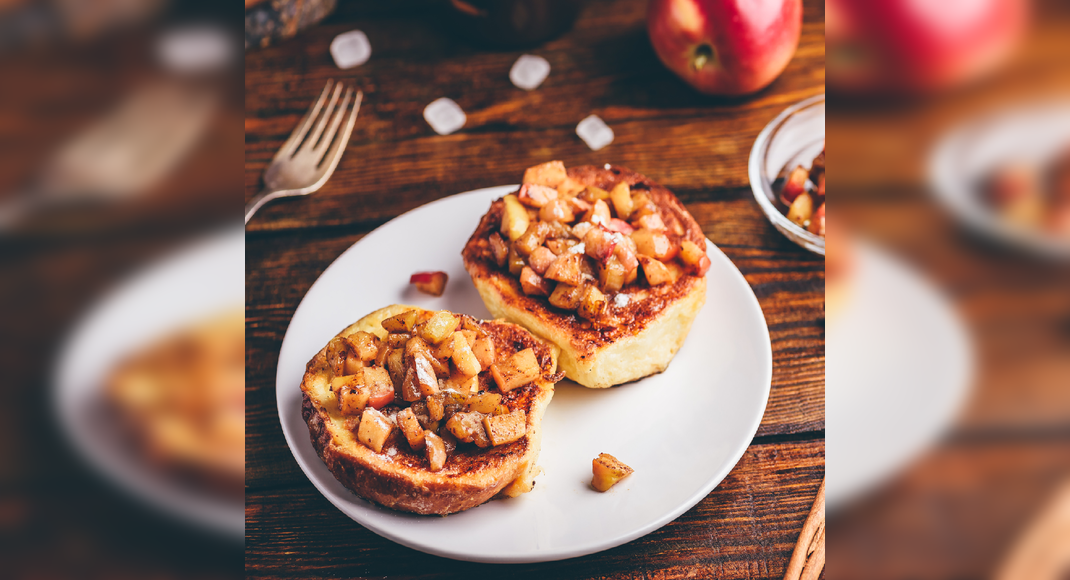 Apple Toast Recipe: How to Make Apple Toast Recipe | Homemade Apple ...