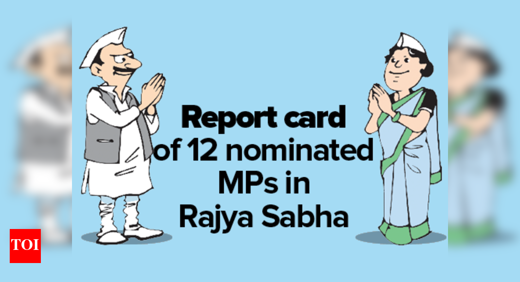 Infographic: Report card of 12 nominated MPs in Rajya Sabha | India ...