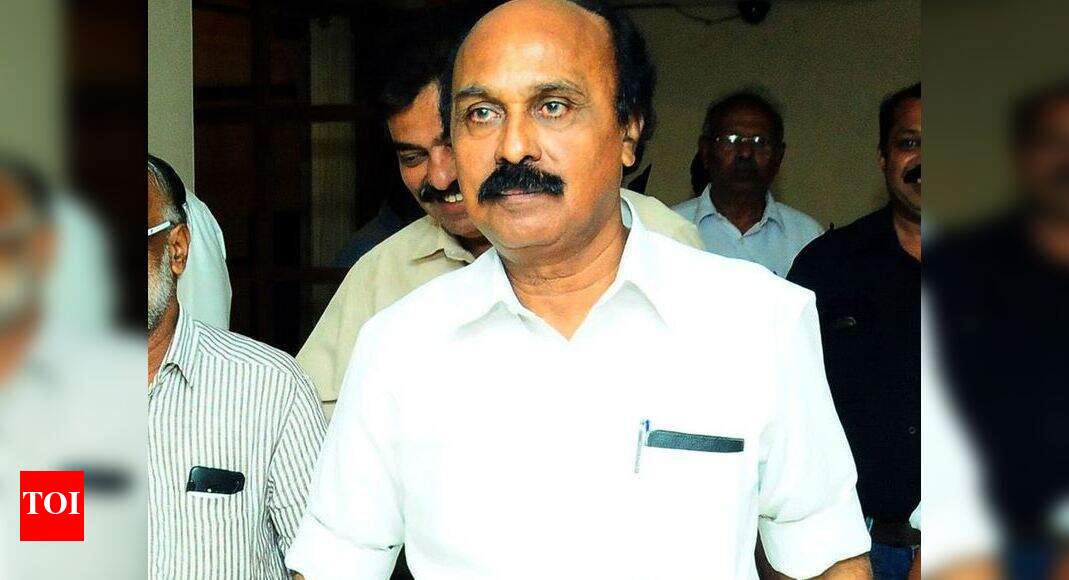 E Chandrasekharan: Sub-collector gets minister’s pat | Kochi News ...