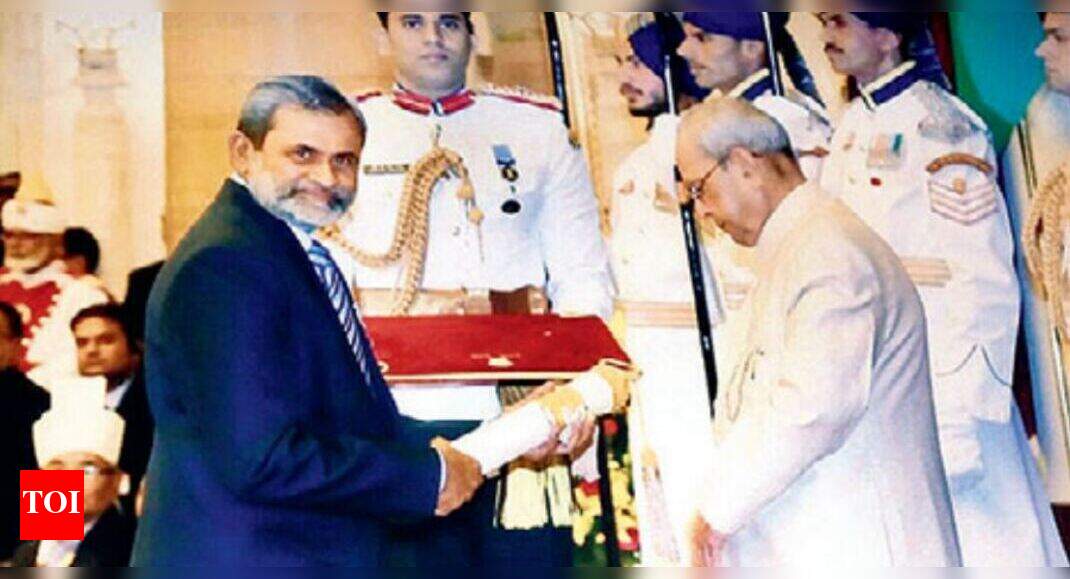 Unani: Hyderabad's Unani doctor receives Padma Shri | Hyderabad News ...