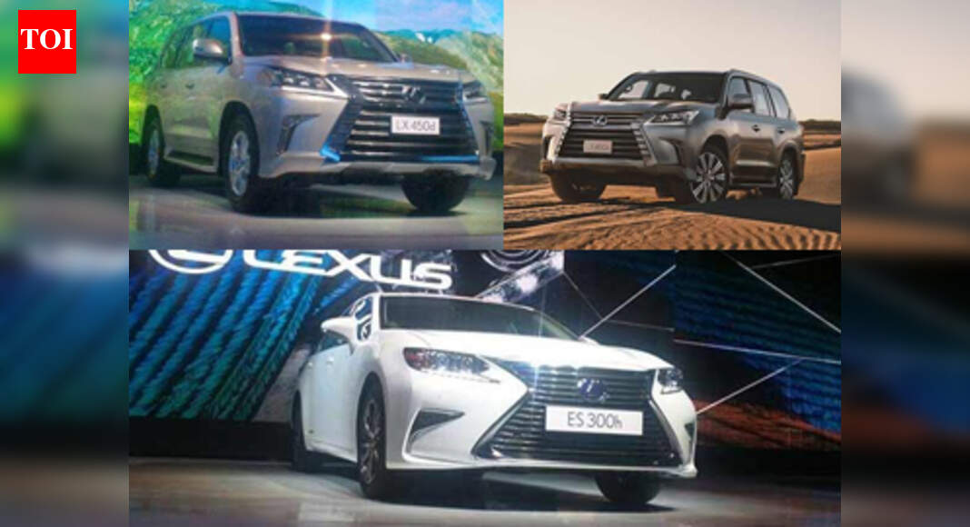Three models of Lexus launched in India