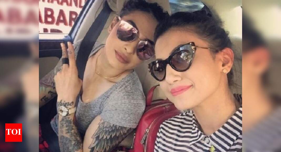 Best friends Bani J, Gauahar Khan not on talking terms? - Times of India