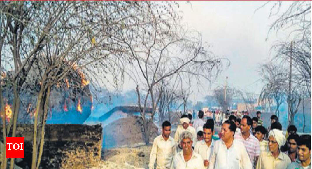 Fire at Dudu village doused | Jaipur News - Times of India