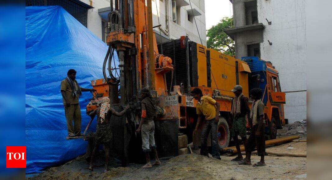 New borewells banned, ground water depleting | Hyderabad News - Times ...