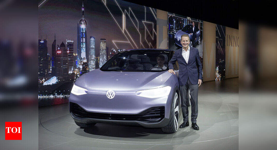 Volkswagen ID Crozz: Shanghai Auto Show: Volkswagen unveils electric ...