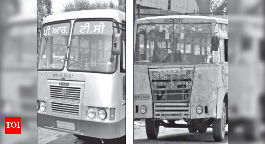 PRTC to refurbish 300 old buses with new fleet | Chandigarh News ...