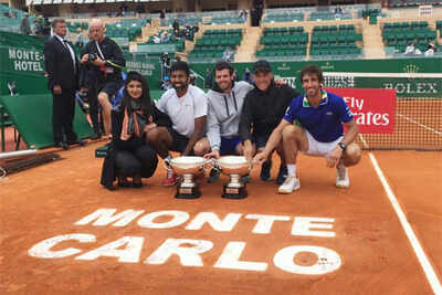 Rohan Bopanna: Bopanna-Cuevas pair wins Monte Carlo Masters | Tennis ...