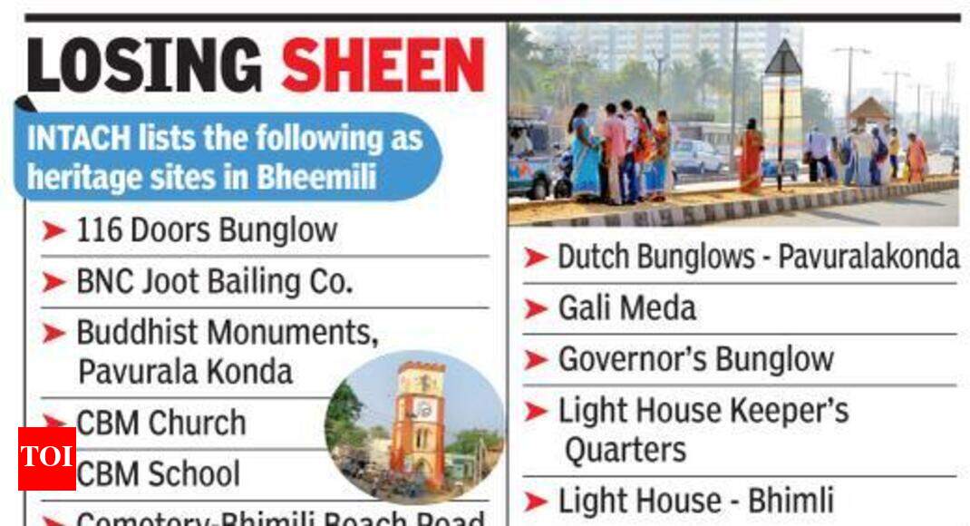 Bheemili heritage in ruins, but does anyone care? | Visakhapatnam News ...