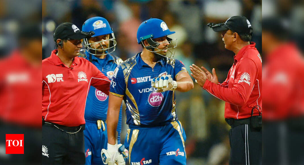 Rohit Sharma: MI v RPS, IPL 2017: Wide or not, the debate rages on ...