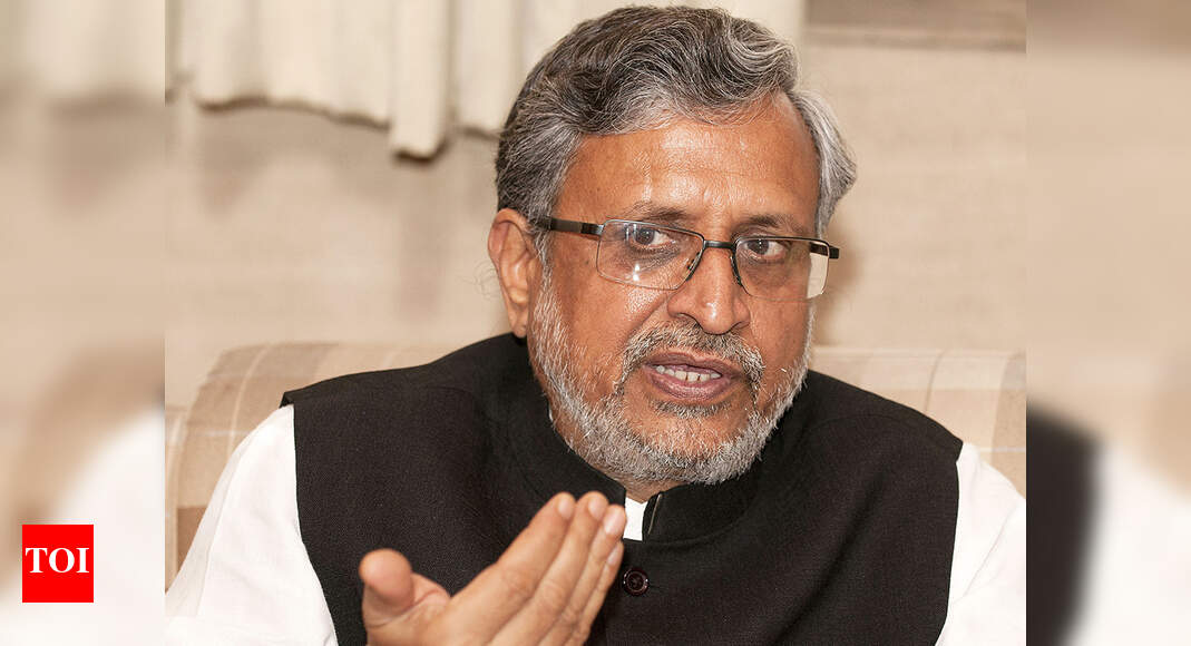 Raghunath Jha gave land to Lalu sons for ministerial berth: Sushil ...