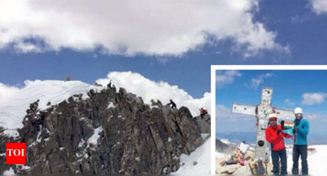 Bengal duo first among Indians to summit Mt Aneto in Spain | Kolkata ...