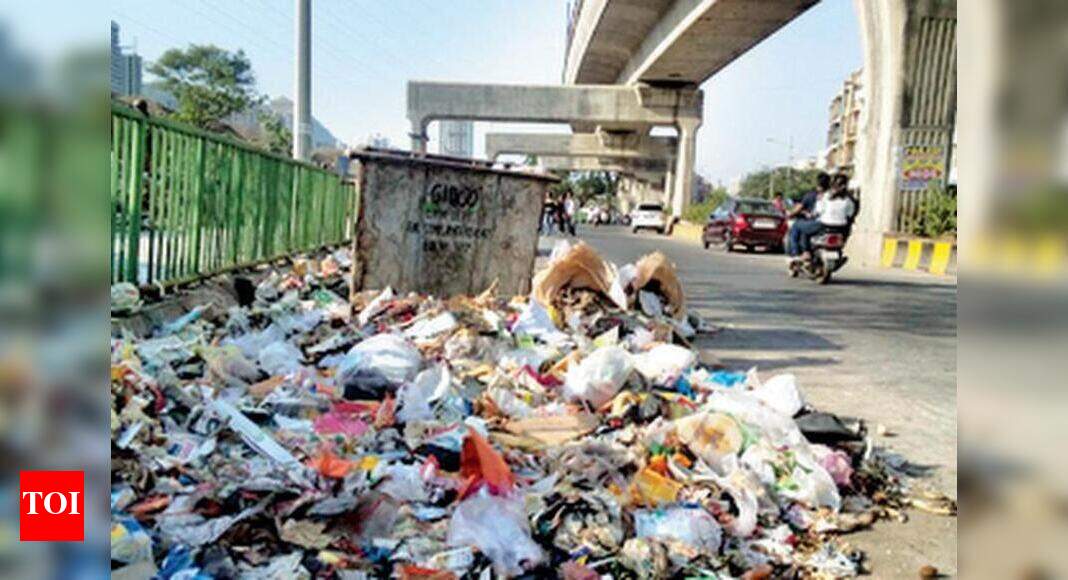 Slowdown in garbage collection, allege locals | Navi Mumbai News ...