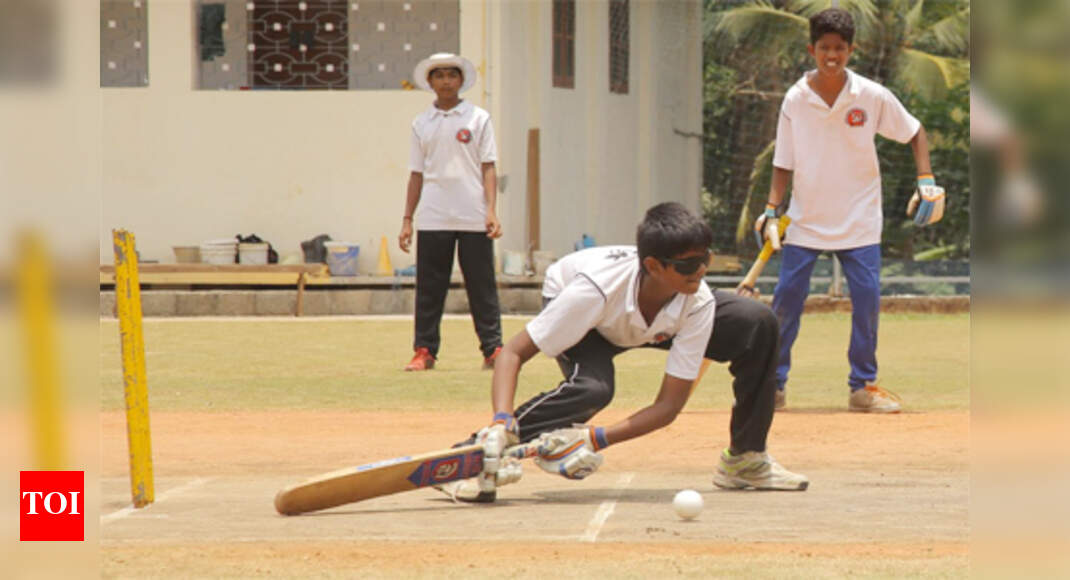 A blind cricket academy with a vision | Cricket News - Times of India
