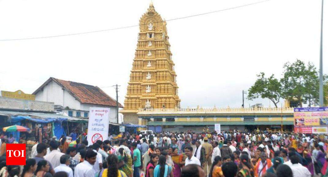 revenue-grossing muzrai temples: Chamundi temple revenue stands at Rs ...